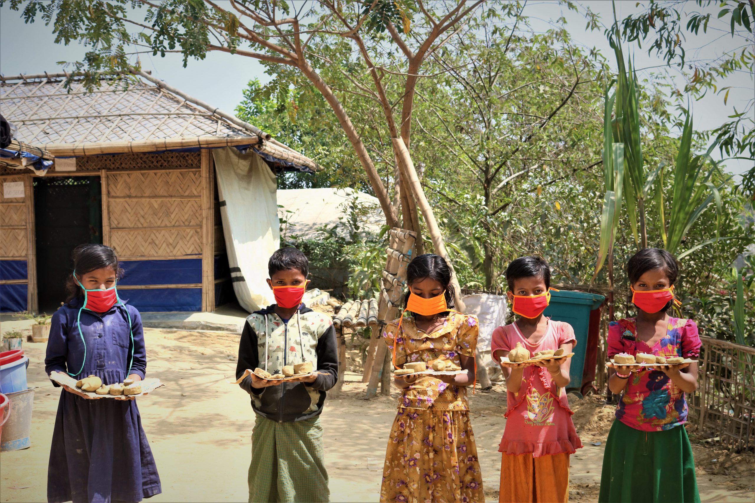 Unleashing creativity to build better tomorrow among Rohingya Kids and ...